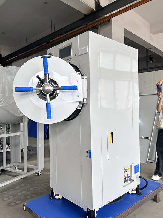 200L Round Chamber Autoclave with Optional Double Door for Hospital ...